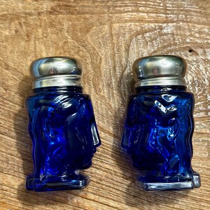 Cobalt Blue Salt & Pepper - Etsy