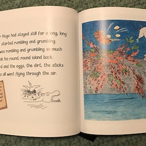 Hugo's Story: a Children's Picture Book About a Hippopotamus - Etsy
