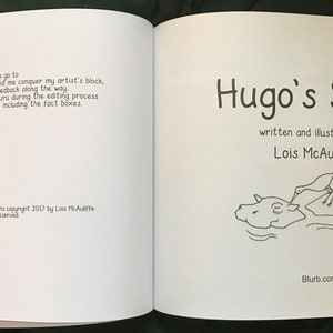 Hugo's Story: a Children's Picture Book About a Hippopotamus - Etsy