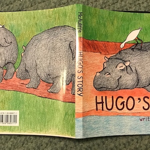 Hugo's Story: a Children's Picture Book About a Hippopotamus - Etsy