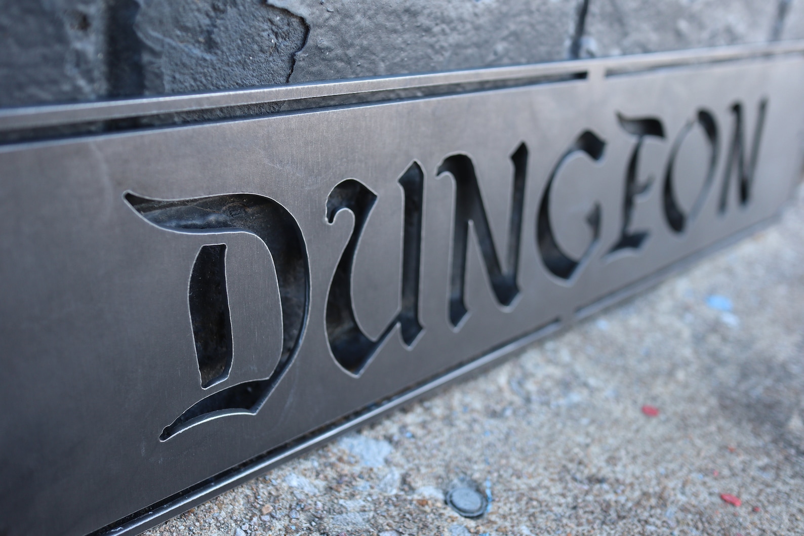 Custom DUNGEON Sign - Metal Sign, BDSM, Kink, Adult, Fetish ...