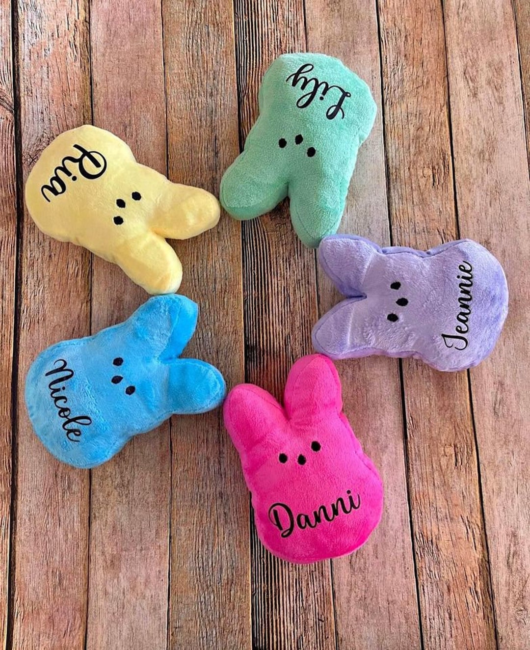 Personalized Easter Peeps / Peeps Bunny Plush / Small Peeps Plush ...