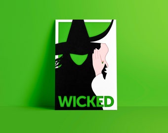 Wicked Poster - Etsy