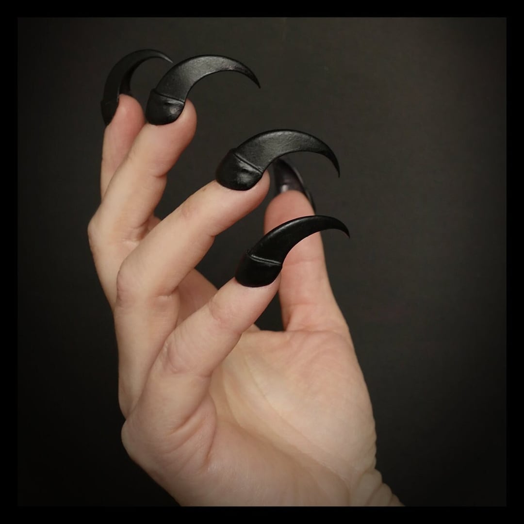 Cat Claws Black, Special-effects Talons, Cosplay Accessories, Curved ...
