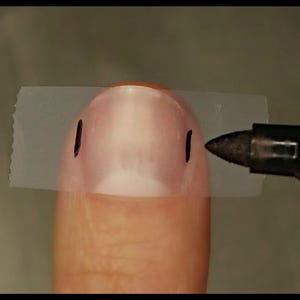 Seashell Costume Press-on Nails, Mermaid Glam, Blue and Pink Sfx Nails ...