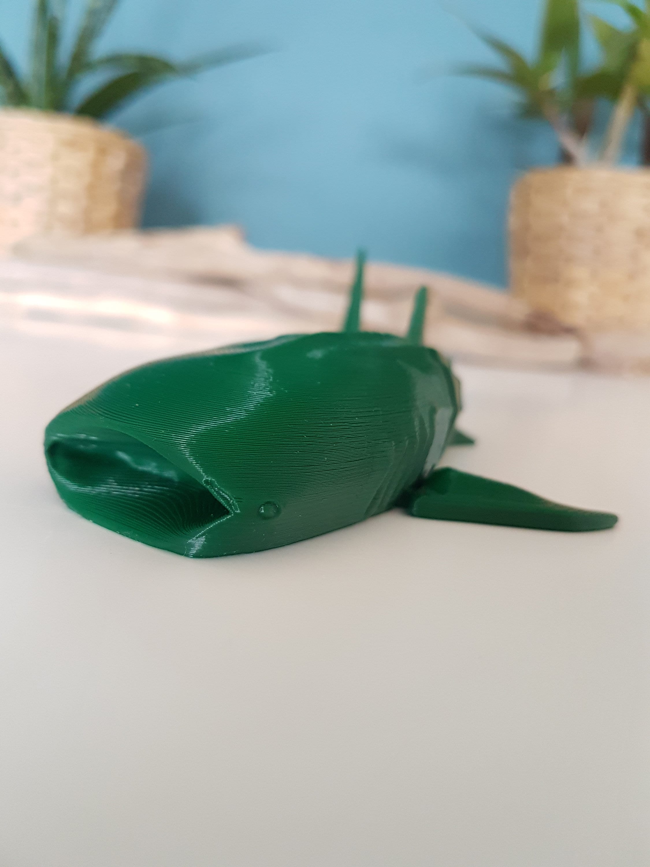 Whale Shark 3D STL Print-in-place No Support Flexi - Etsy