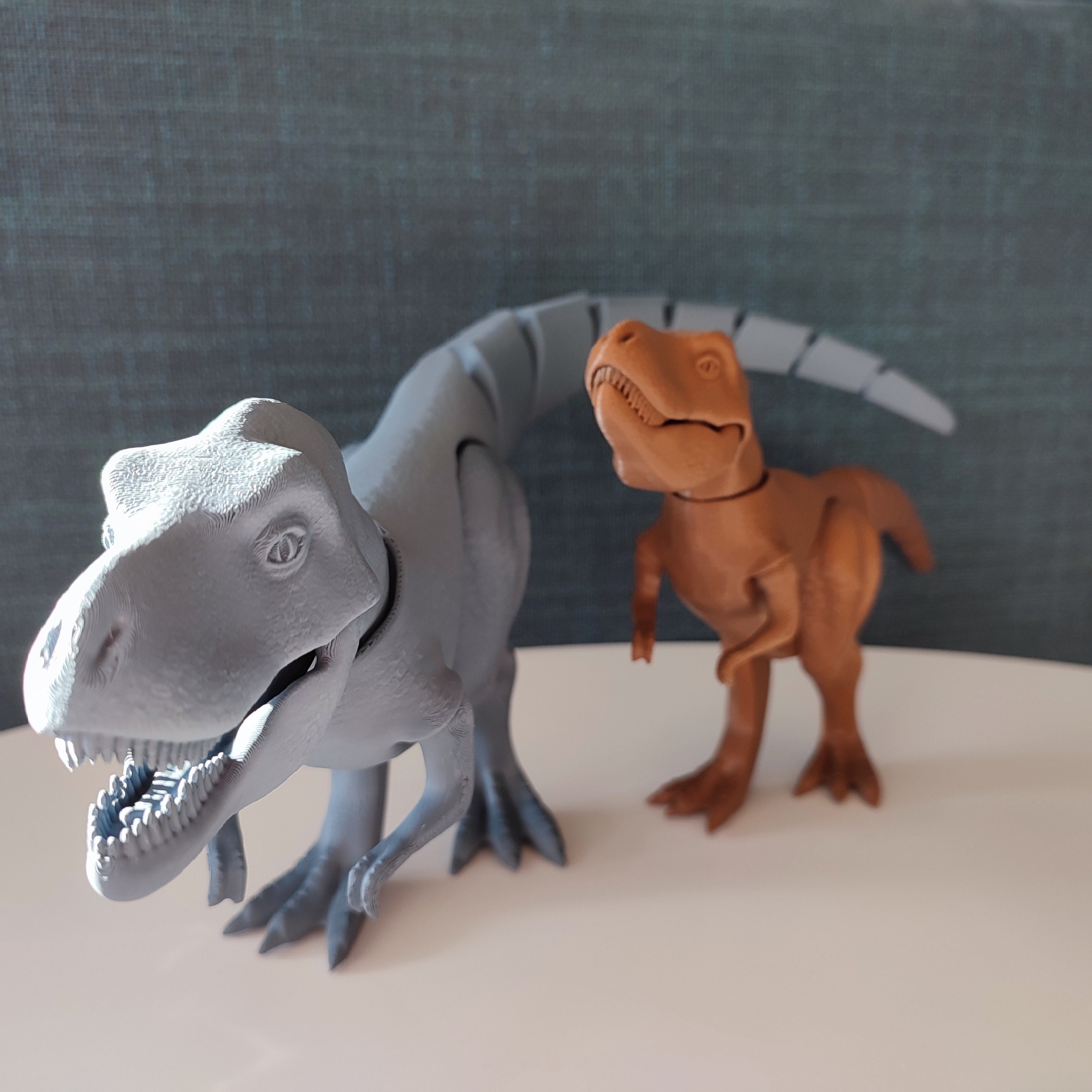 T-Rex Flexi 3D STL Print-in-Place No Support Flexi - Etsy Portugal