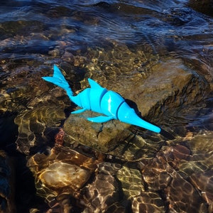 Ichthyosaur (3D STL; Print-in-place; No Support; Flexi) - Etsy