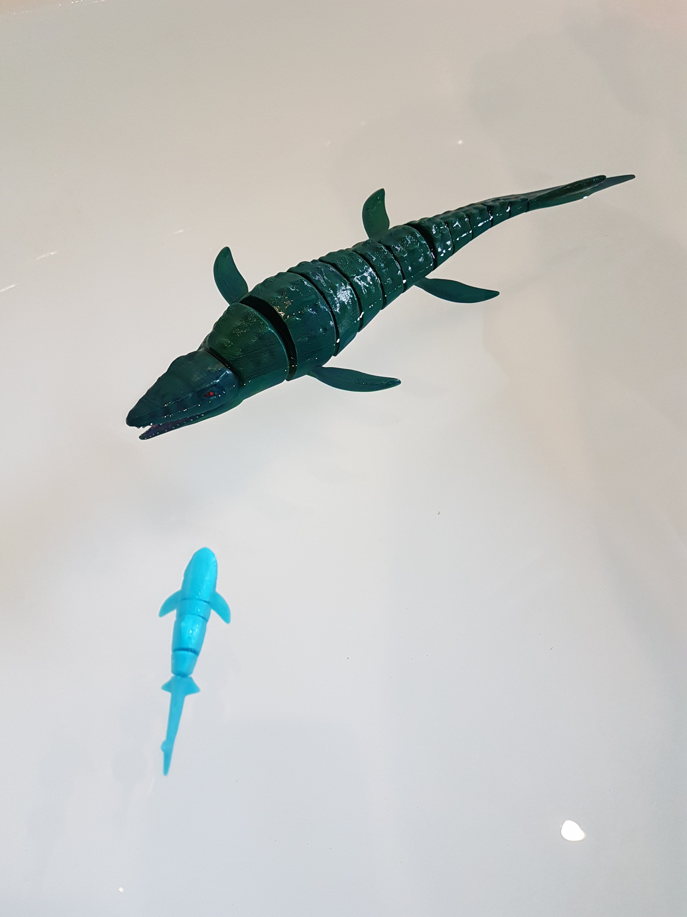 Mosasaurus 3D STL Print-in-place No Support Flexi - Etsy UK