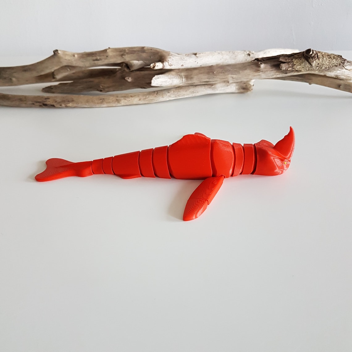 Red Bluster the Sea Beast 3D STL Print-in-place No - Etsy UK