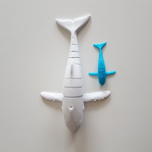 Humpback Whale (3D Blueprint) - Etsy