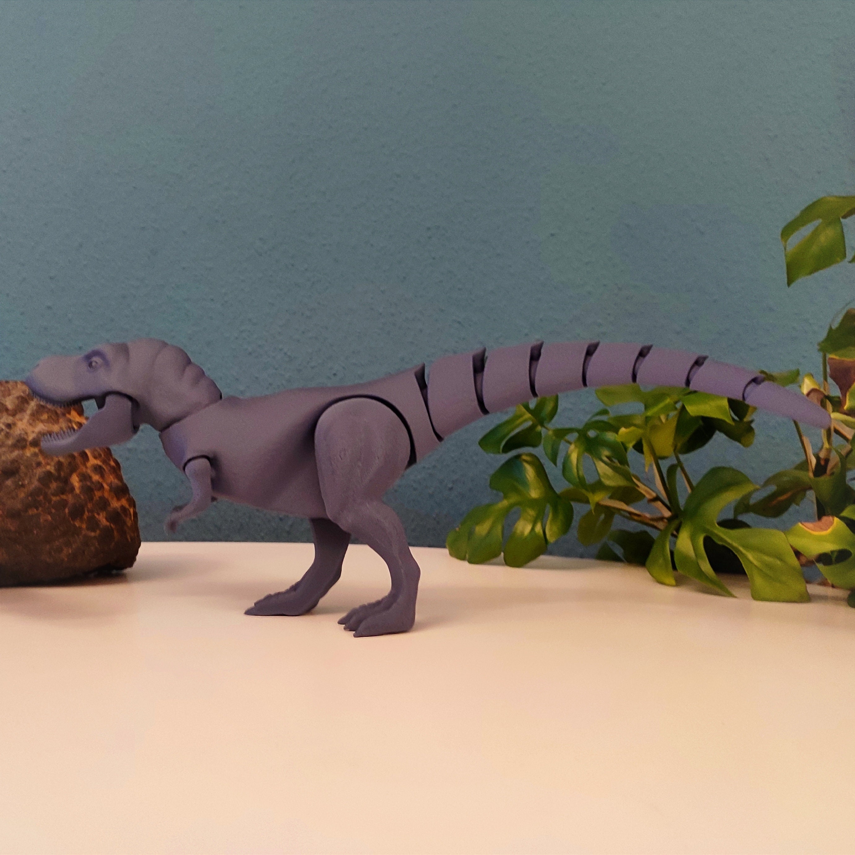 T-Rex Flexi 3D STL Print-in-Place No Support Flexi - Etsy Portugal