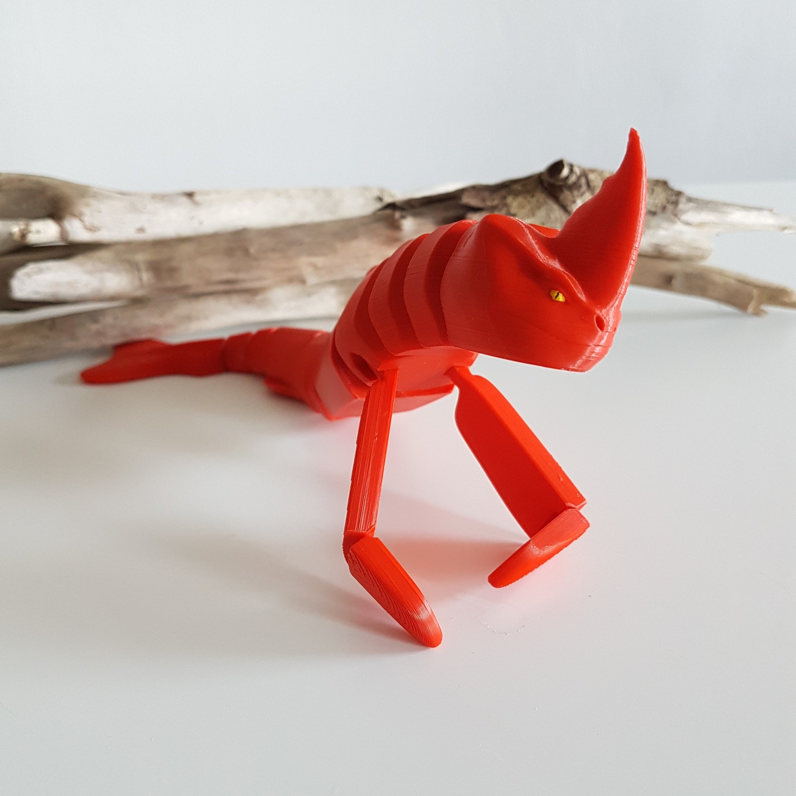 Red Bluster the Sea Beast 3D STL Print-in-place No - Etsy UK
