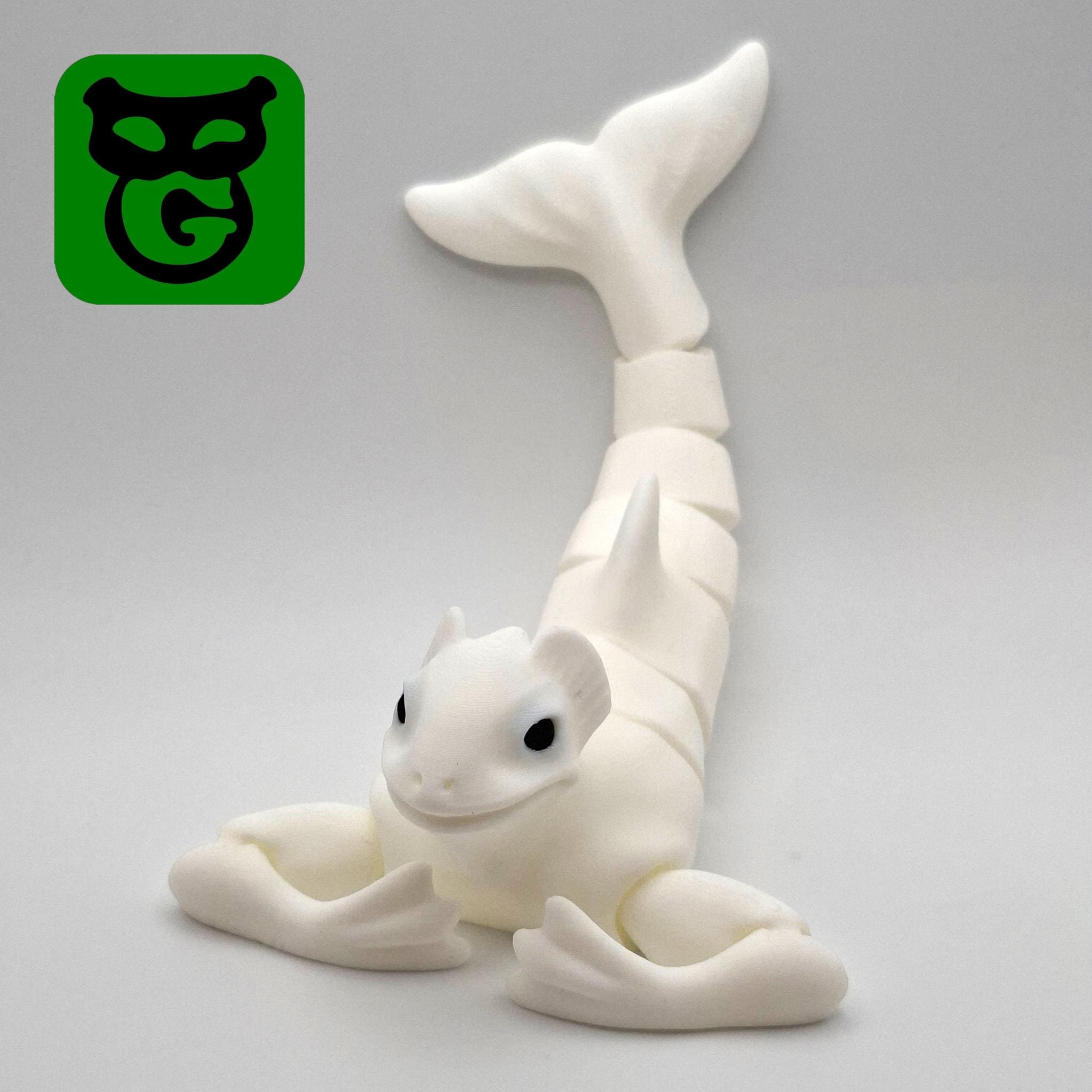 Ningen - Sea Monster (3D Blueprint; Multicolor 3mf Included) - Etsy