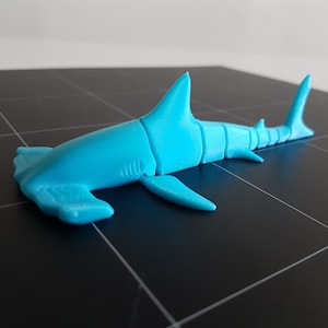 Hammerhead Shark (3D Blueprint) - Etsy