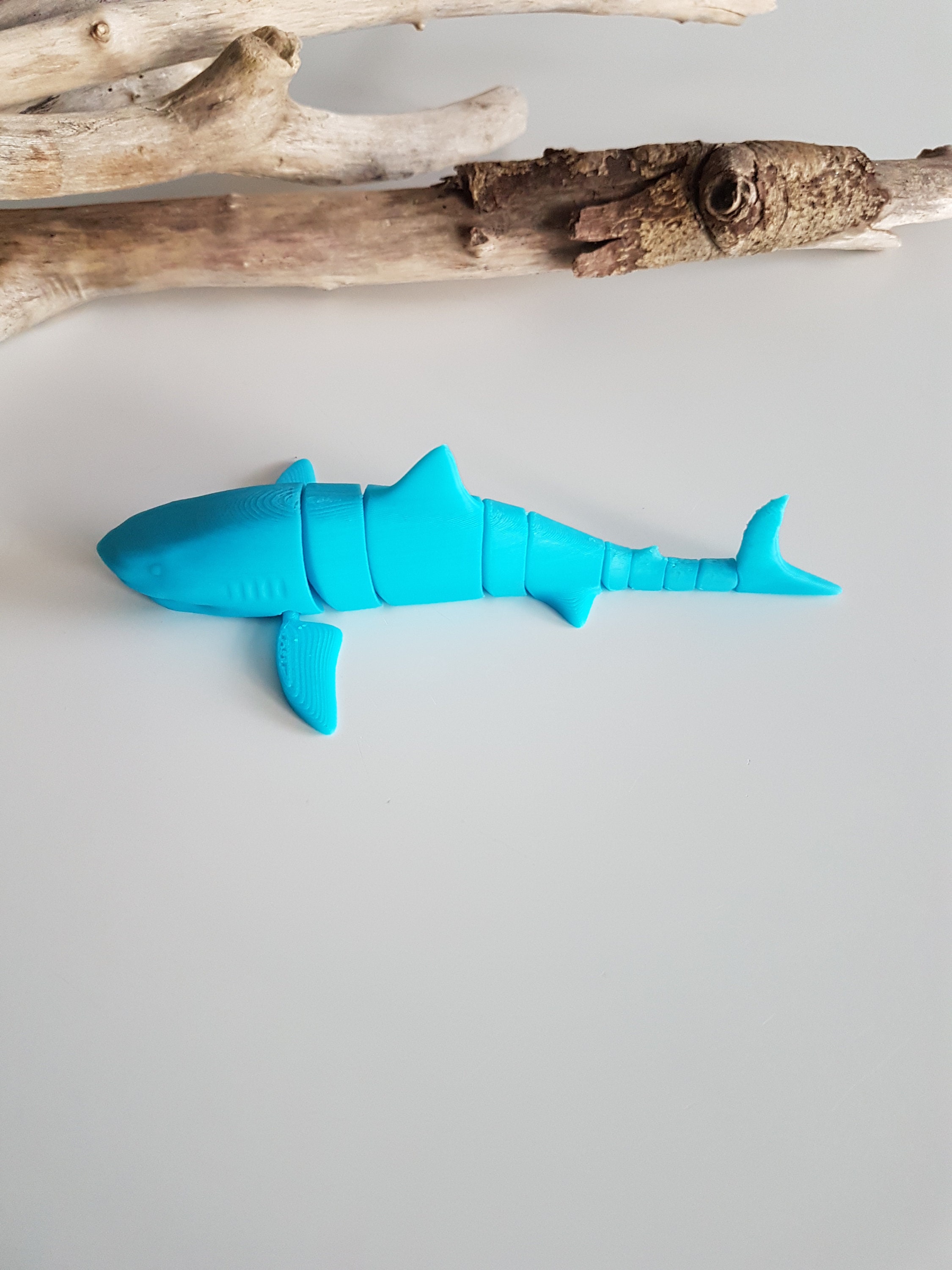 Great White Shark (3D Blueprint) - Etsy