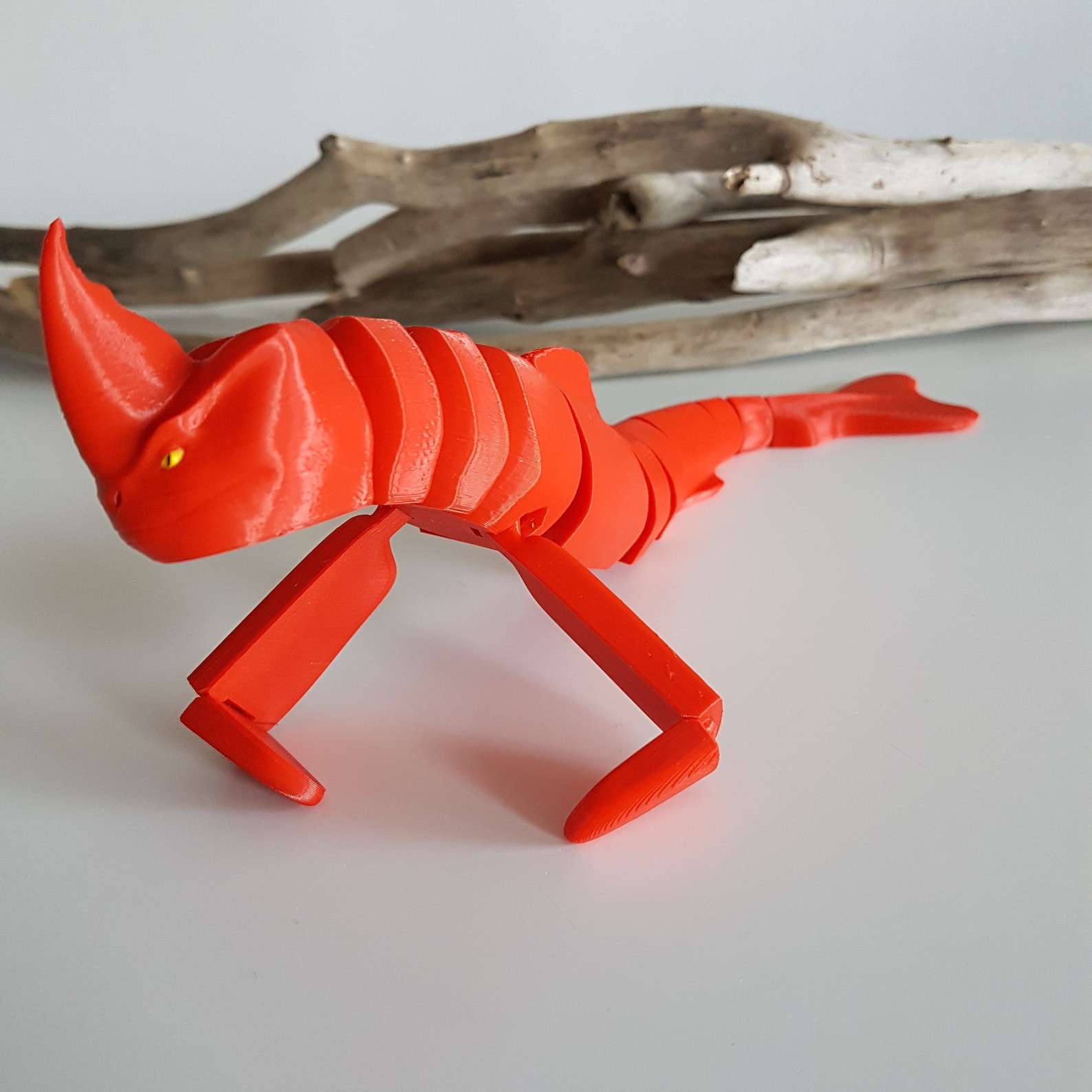 Red Bluster the Sea Beast 3D STL Print-in-place No - Etsy UK