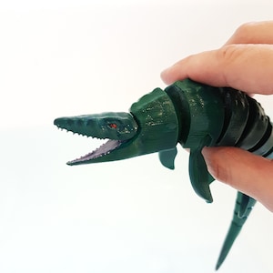 Mosasaur (3D Blueprint) - Etsy