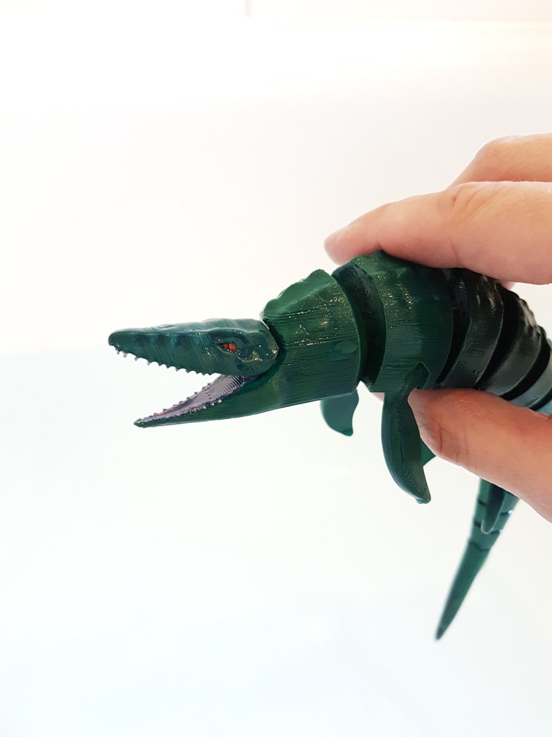 Mosasaur (3D Blueprint) - Etsy