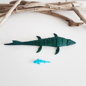 Mosasaur (3D Blueprint) - Etsy
