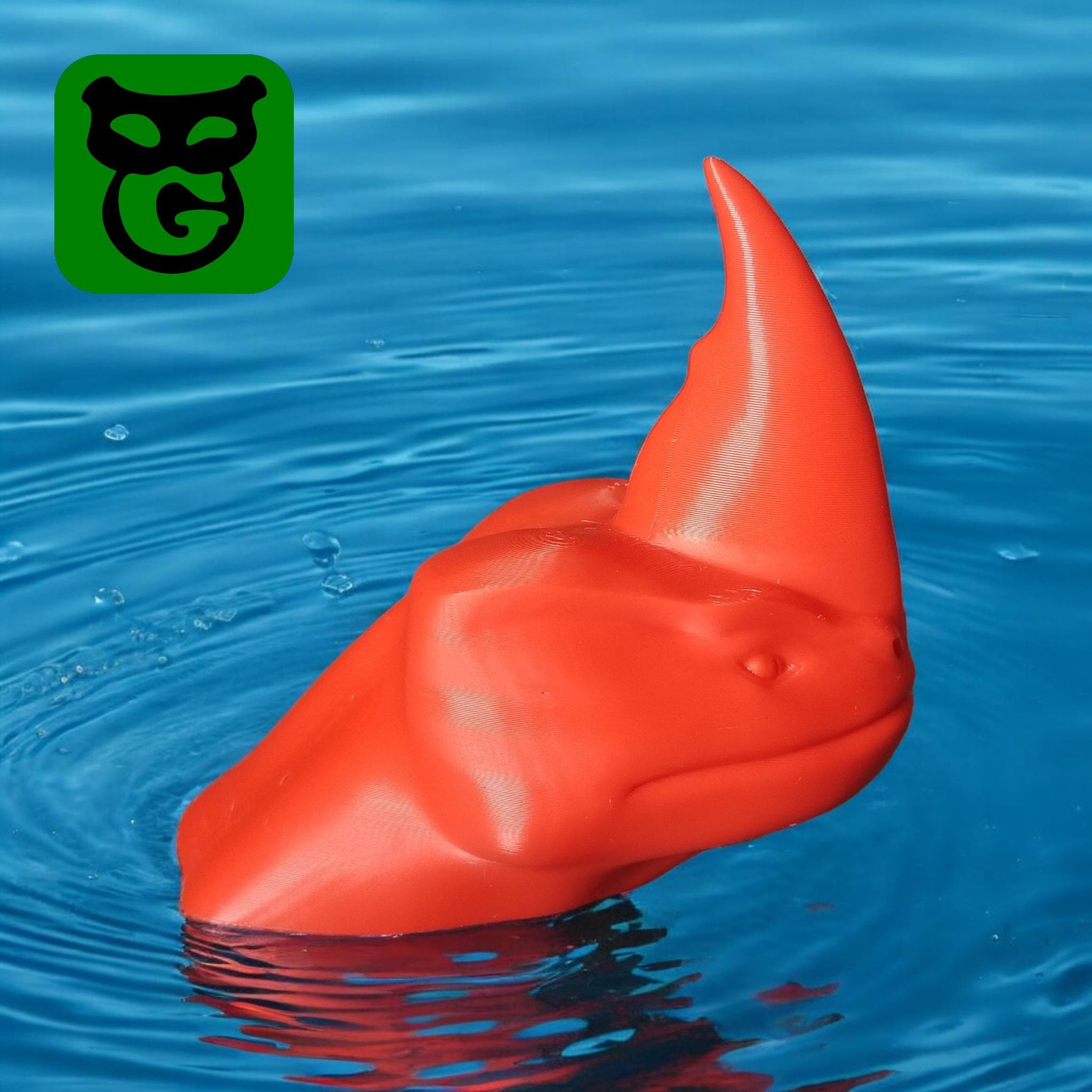 Red Bluster Cake Topper - the Sea Beast (3D Blueprint) - Etsy
