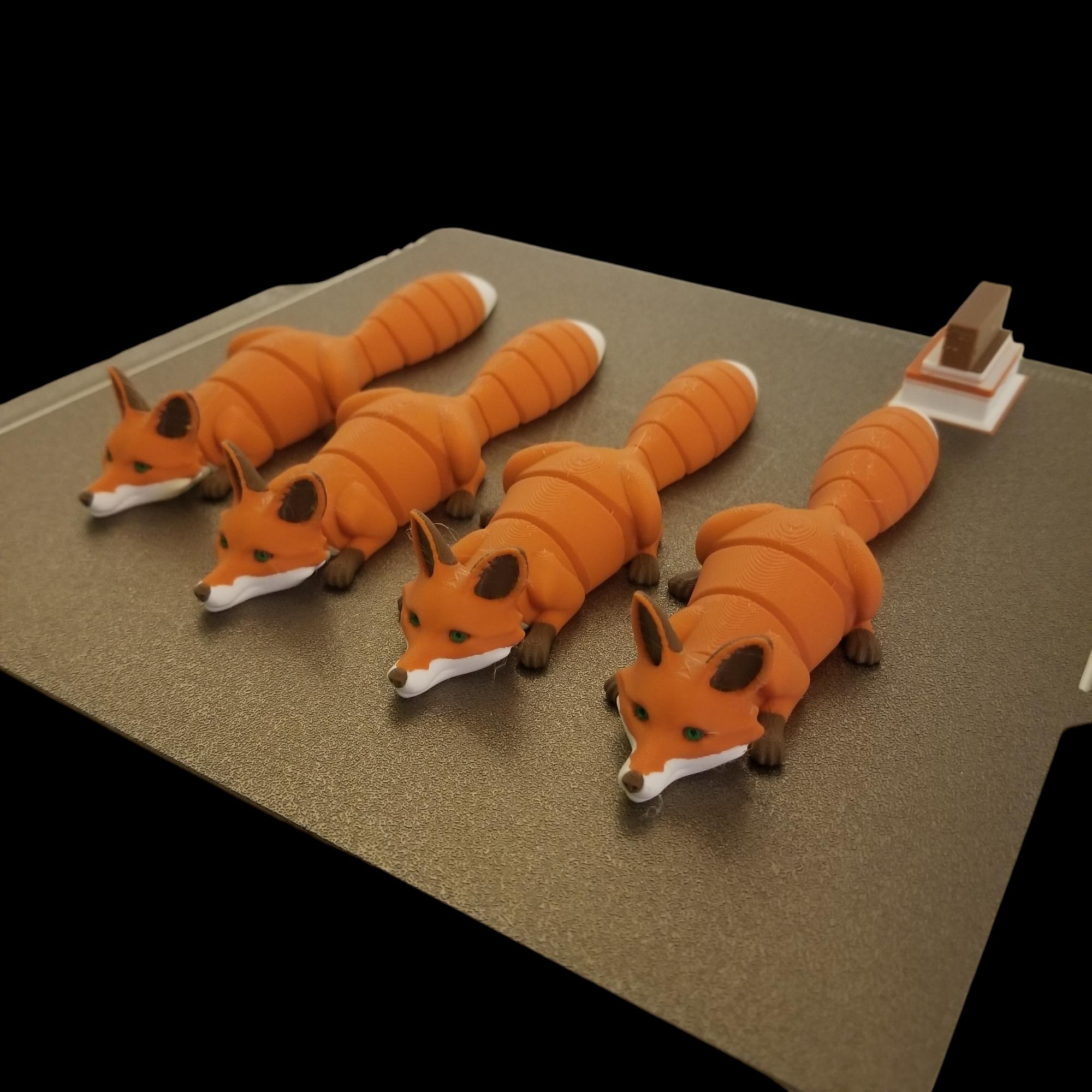 Lazy Fox (3D Blueprint; Multicolor.3mf Included) - Etsy