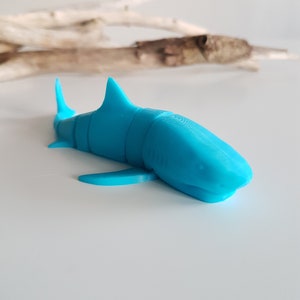 Great White Shark (3D Blueprint) - Etsy