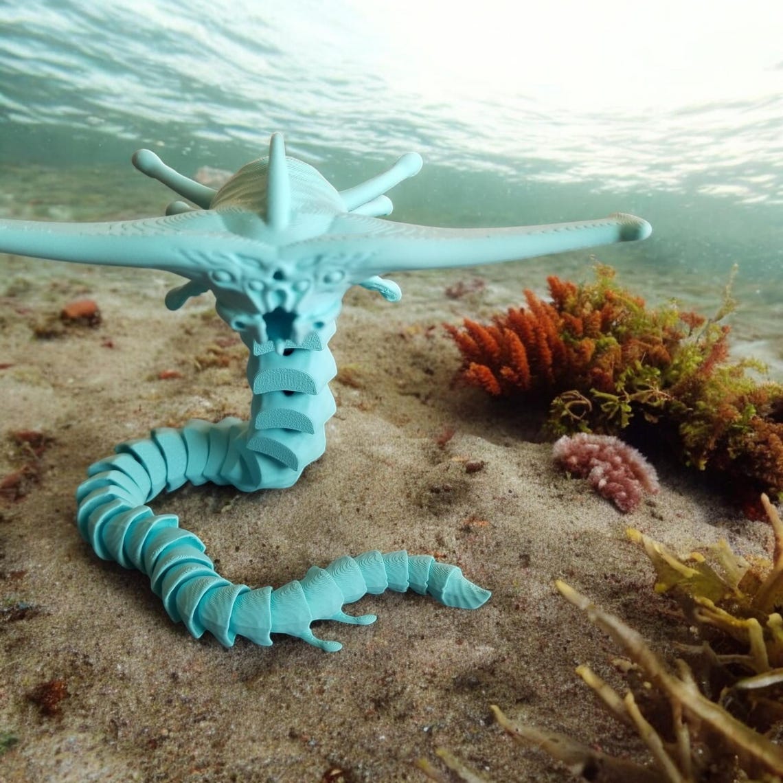 Ghost Leviathan; Subnautica (3D Blueprint) - Etsy