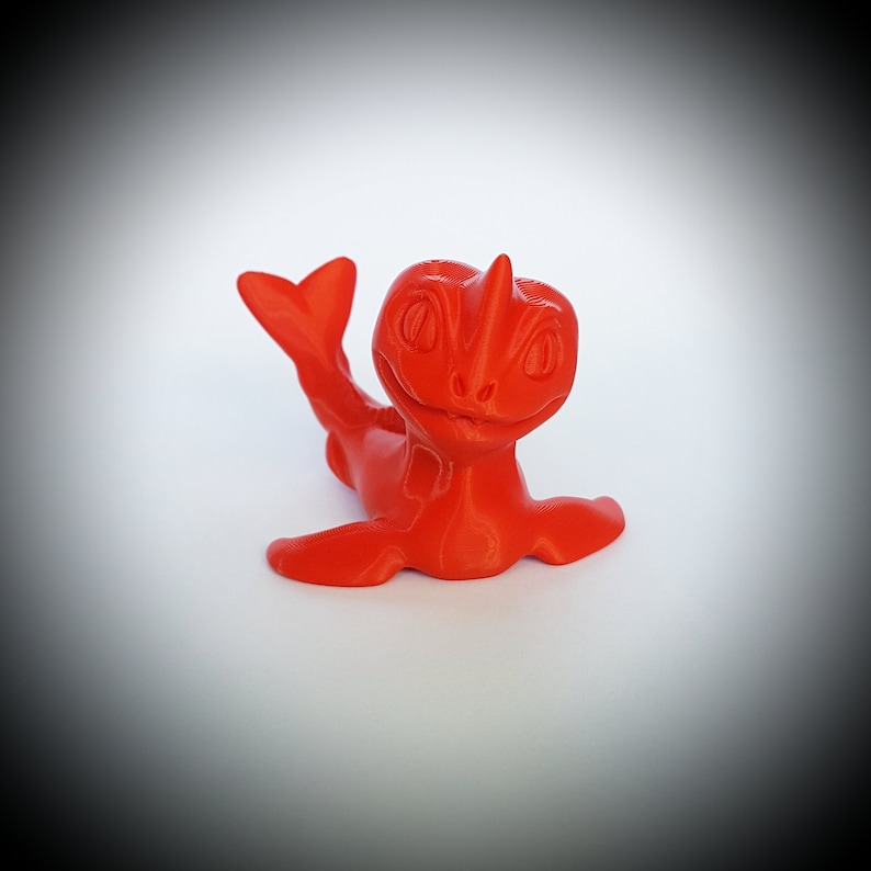 Baby Red Bluster the Sea Beast 3D STL Print-in-place No - Etsy Canada