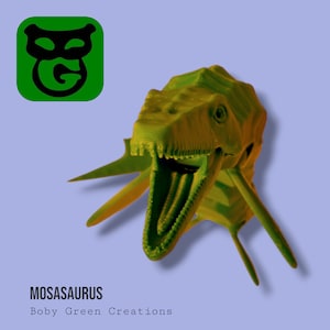 Mosasaurus V2 (3D Blueprint) - Etsy