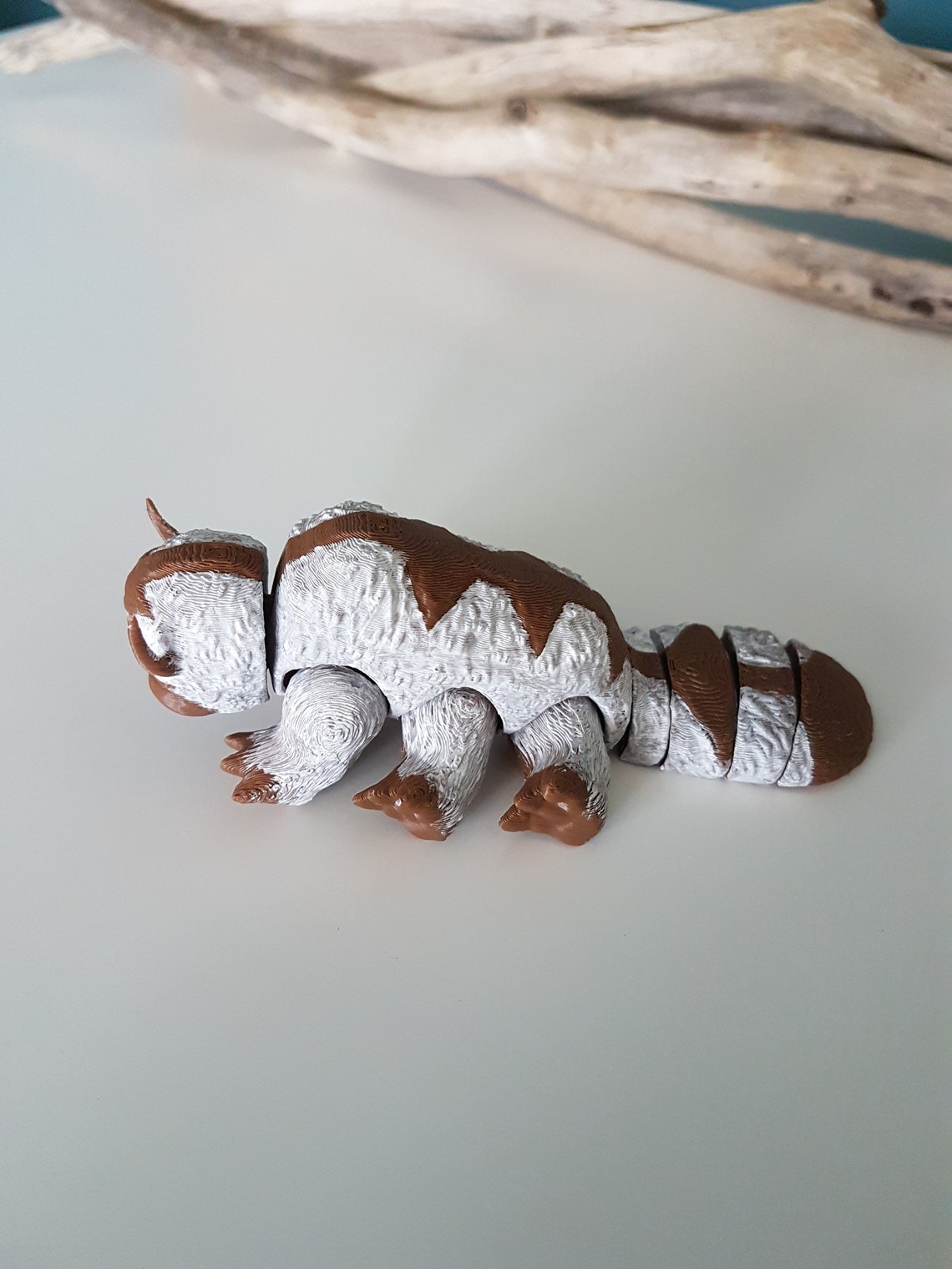 Flying Bison inspired by Appa 3D STL Print-in-place No Support Flexi - Etsy