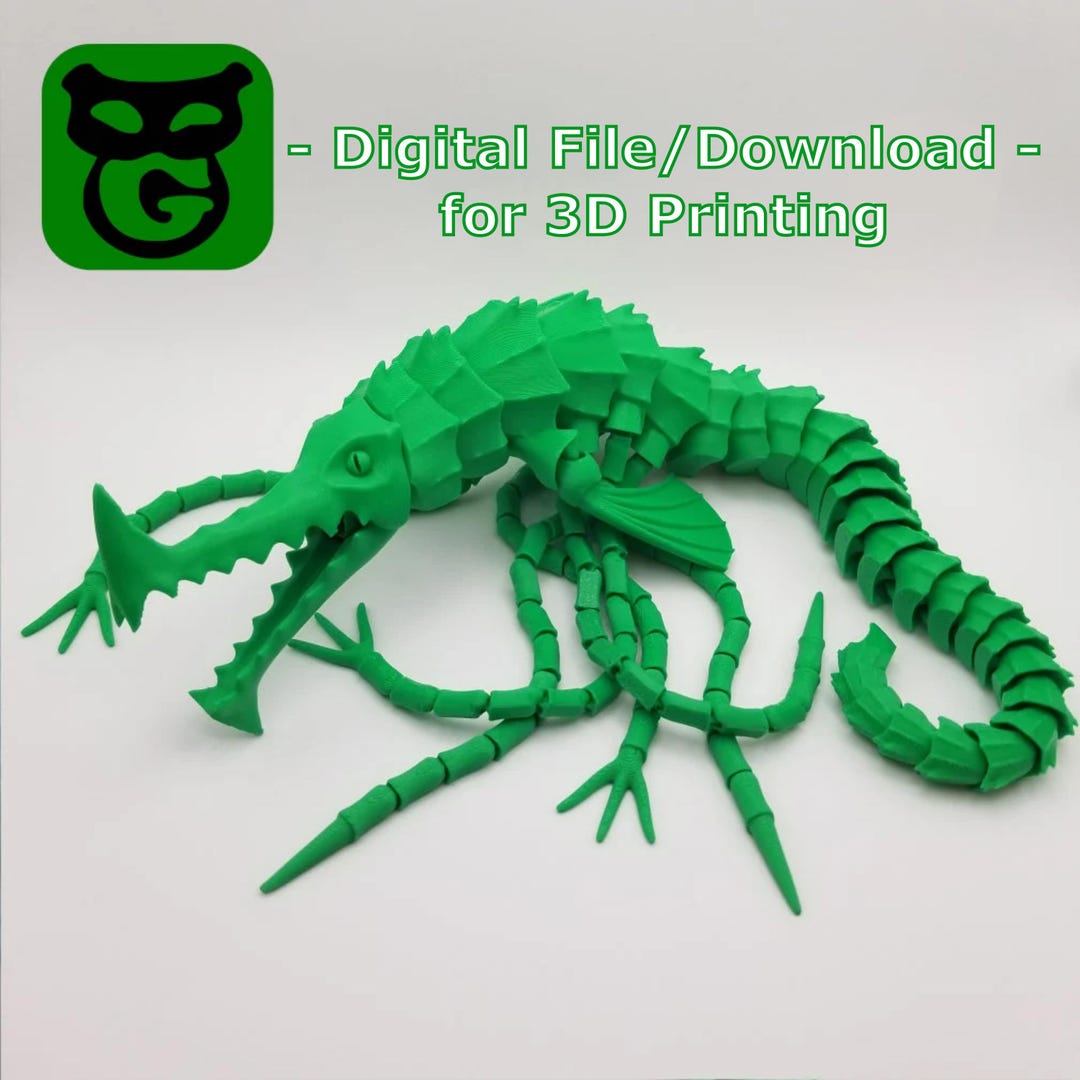 Brickleback - the Sea Beast (3D Blueprint) - Etsy