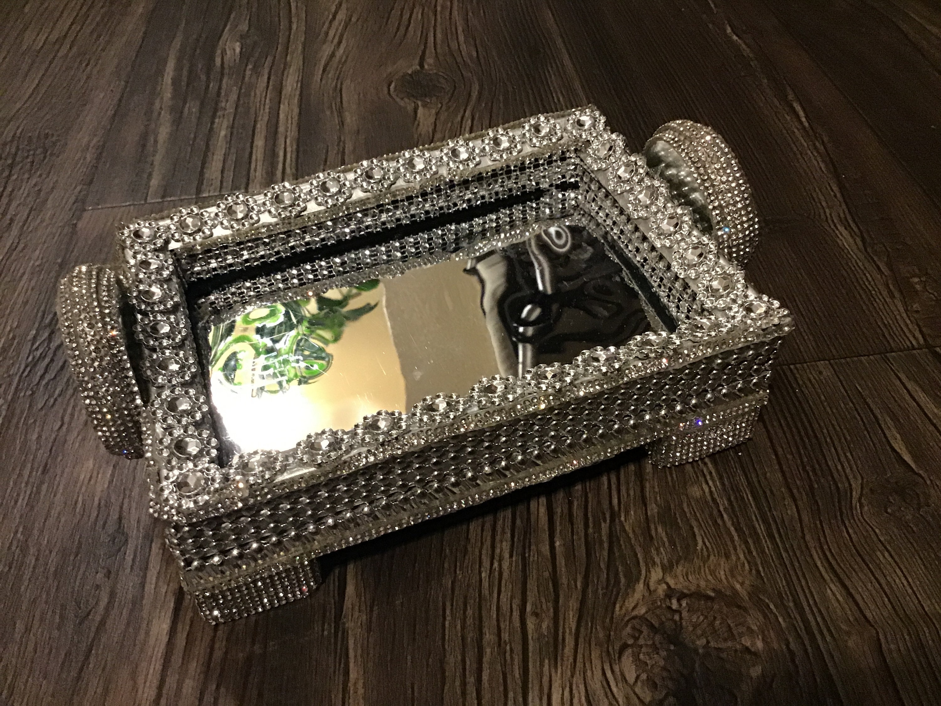 Luxury, Diamond, Accent, Vanity Tray - Etsy