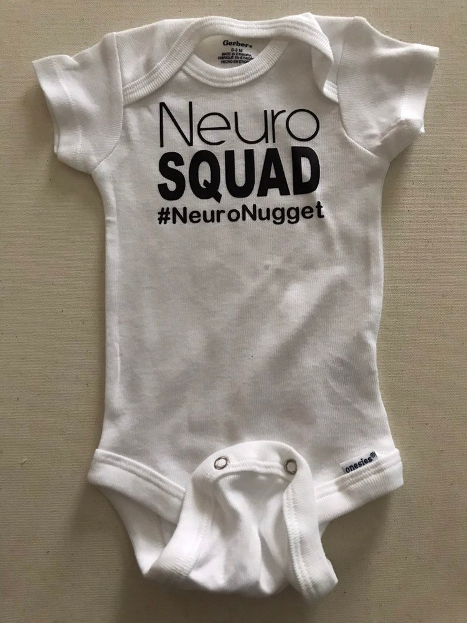 Neuro Squad neuronugget Onesie/toddler | Etsy