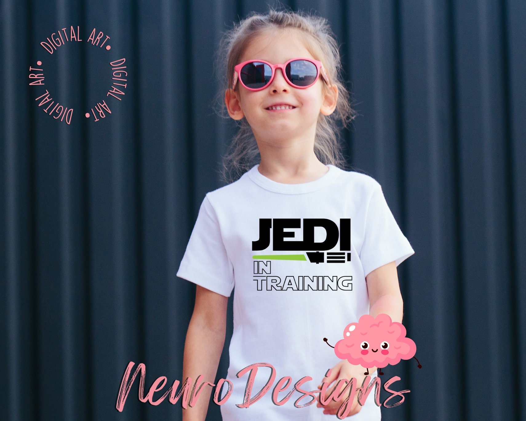 Jedi in Training - Star Wars Inspired - Digital File (2 Styles) - Etsy