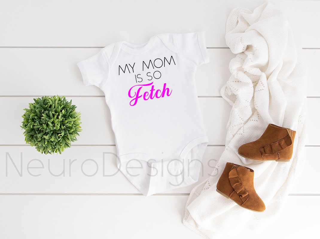 My Mom is so Fetch Onesie - Etsy
