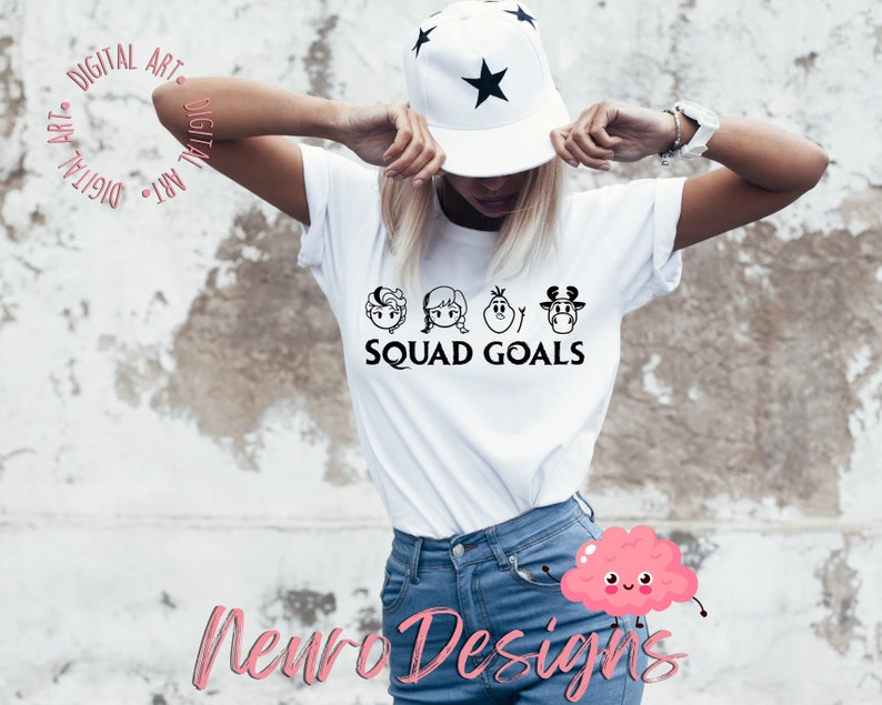 Squad Goals Frozen Inspired Digital File - Etsy