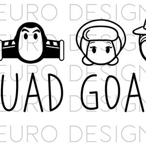 Squad Goals - Toy Story Team Inspired - Digital File - Etsy