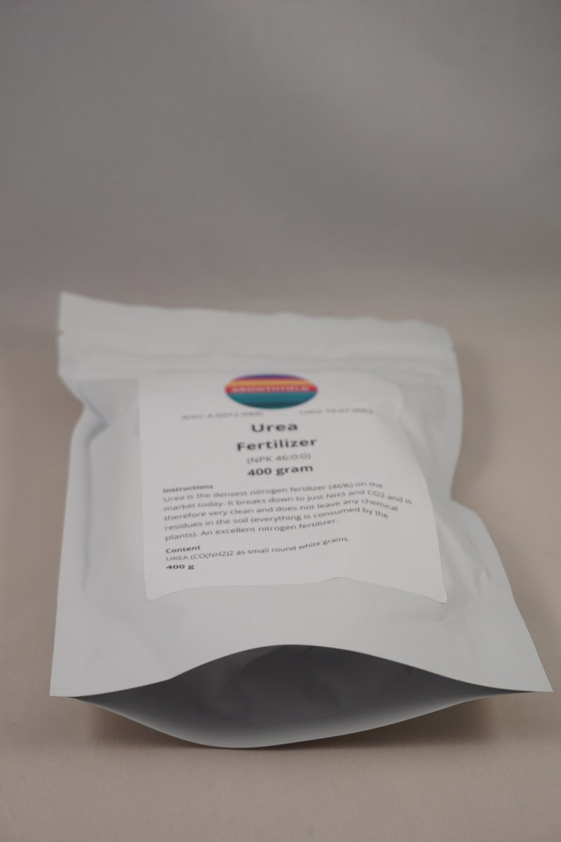 Urea Fertilizer 400 gram NPK 46-0-0 Swedish purity grade | Etsy