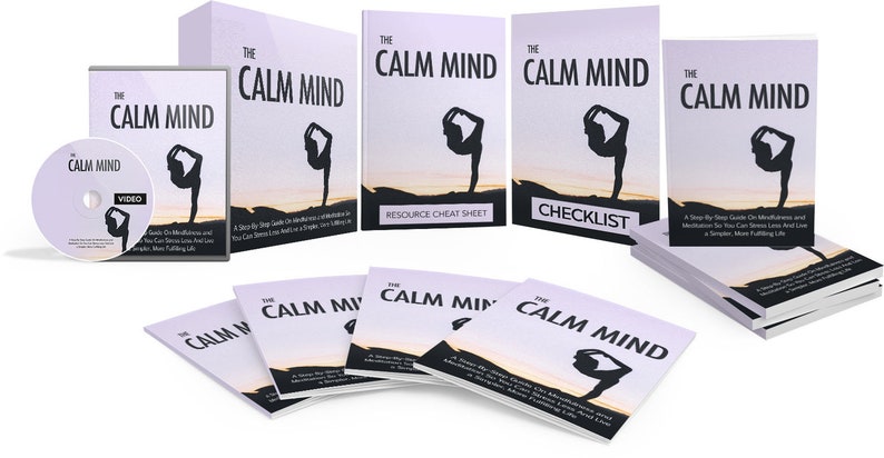 The Calm Mind | Step by Step Guide on Mindfulness and Meditation - Etsy