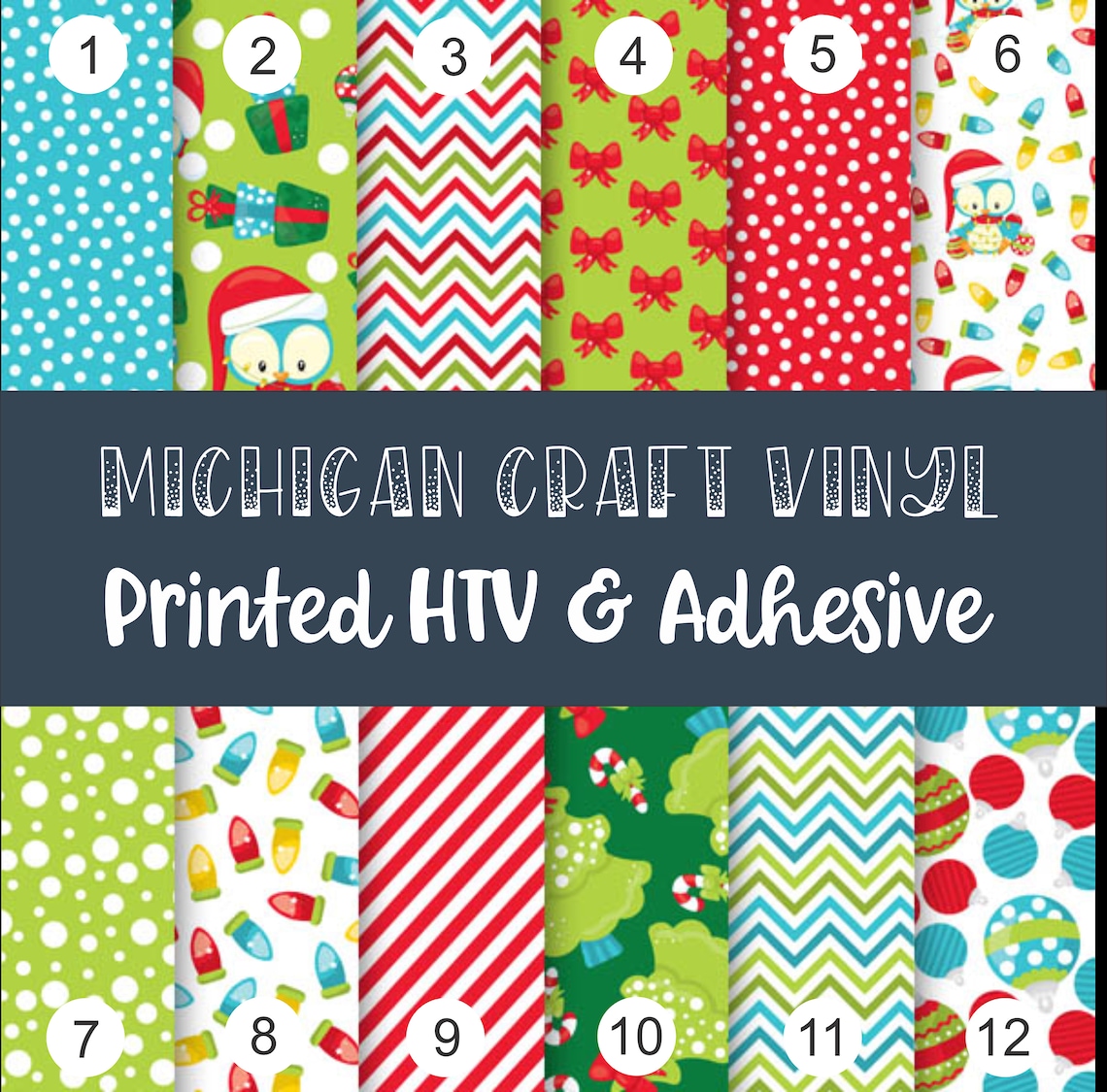 Christmas Birds 2 - HTV Vinyl/printed 651 Vinyl / Printed Vinyl ...