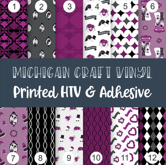 Halloween HTV Vinyl/Printed 651/ Printed Vinyl /Printed Outdoor Vinyl ...