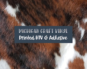 12 X 12 Cowhide Brown Decal Vinyl Cow Print Mexico Serape Permanent ...