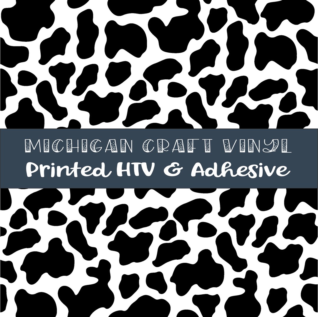 COW Print - Printed Vinyl Htv / Printed HTV Vinyl /printed 651 Outdoor ...