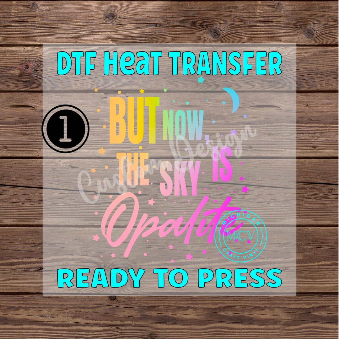 Custom Logo Iron Ons DTF Custom Heattransfers Custom Iron on Logo ...