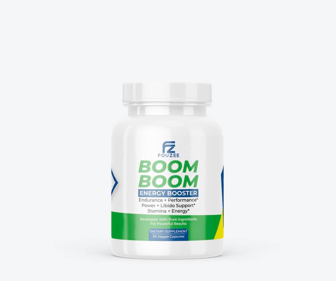 Fouzee Boom Boom Energy Booster Herbal Supplement 30 Capsules - Etsy