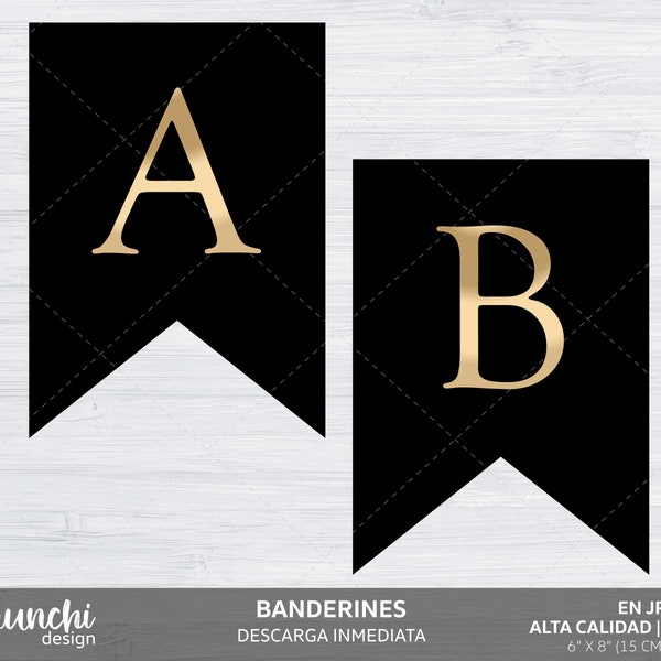 Banderines para imprimir - Etsy España