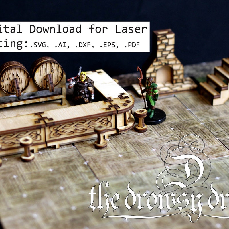 Laser Cut Dnd Scenery - Etsy