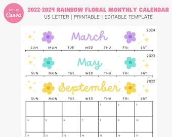 Canva 2023 2024 Planner - Etsy