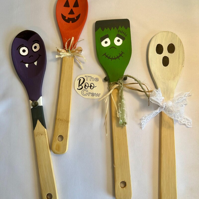 Painted Spoons - Etsy